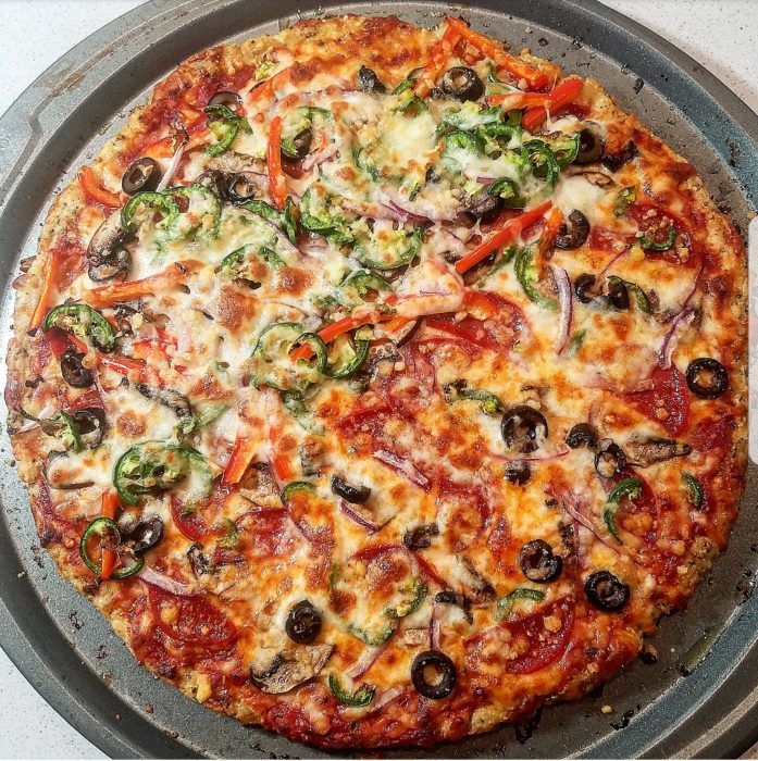 Chicken Pizza Crust - Lite Cravings