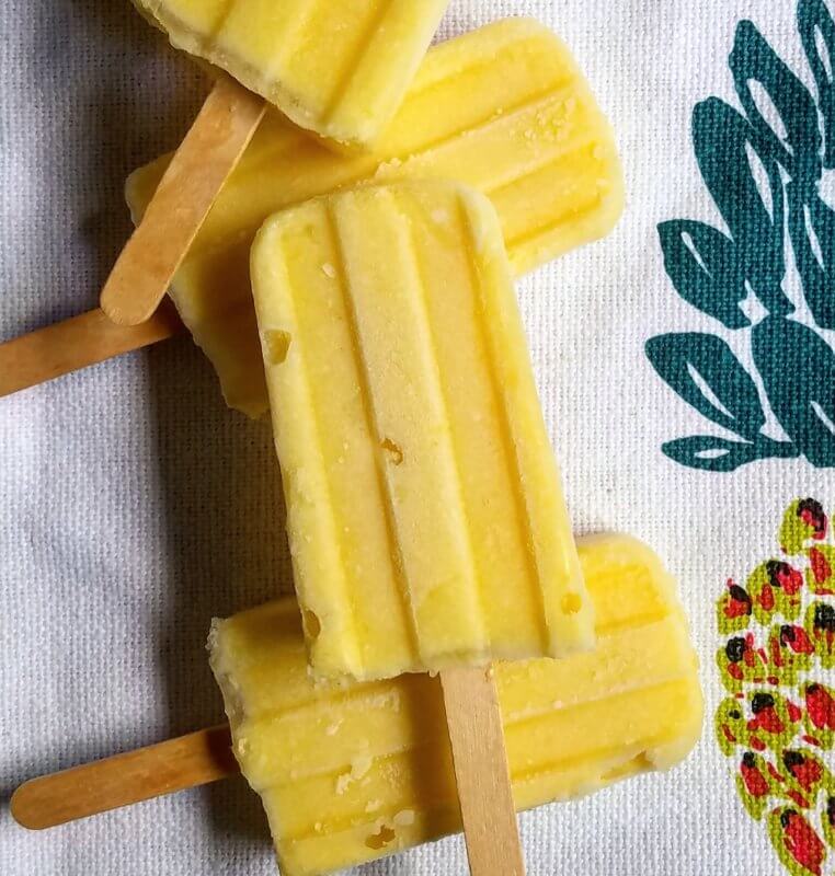 Dole Whip Popsicles - Lite Cravings