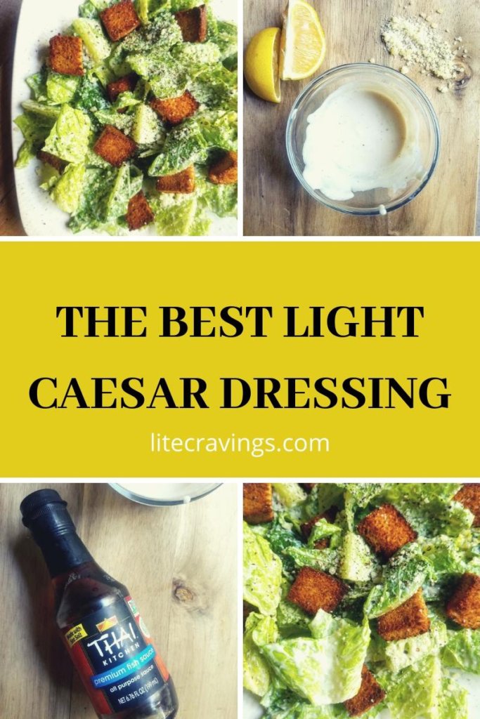 The Best Light Caesar Dressing | Lite Cravings | WW Recipes