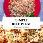 Simple Rice Pilaf | Lite Cravings | WW Recipes