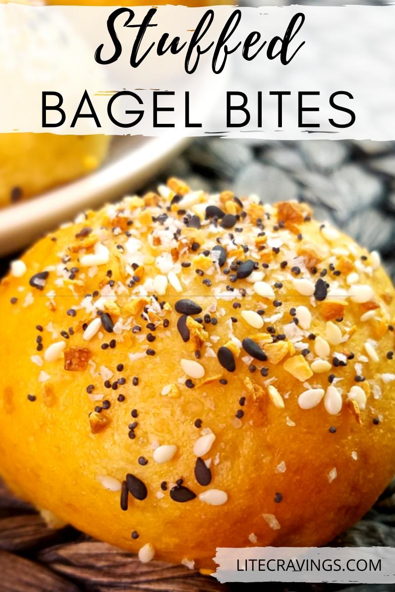 Stuffed Bagel Bites - Lite Cravings