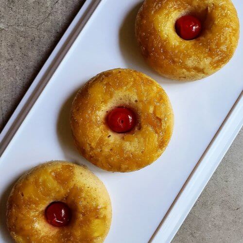 Pineapple Upside Down Donuts - Lite Cravings