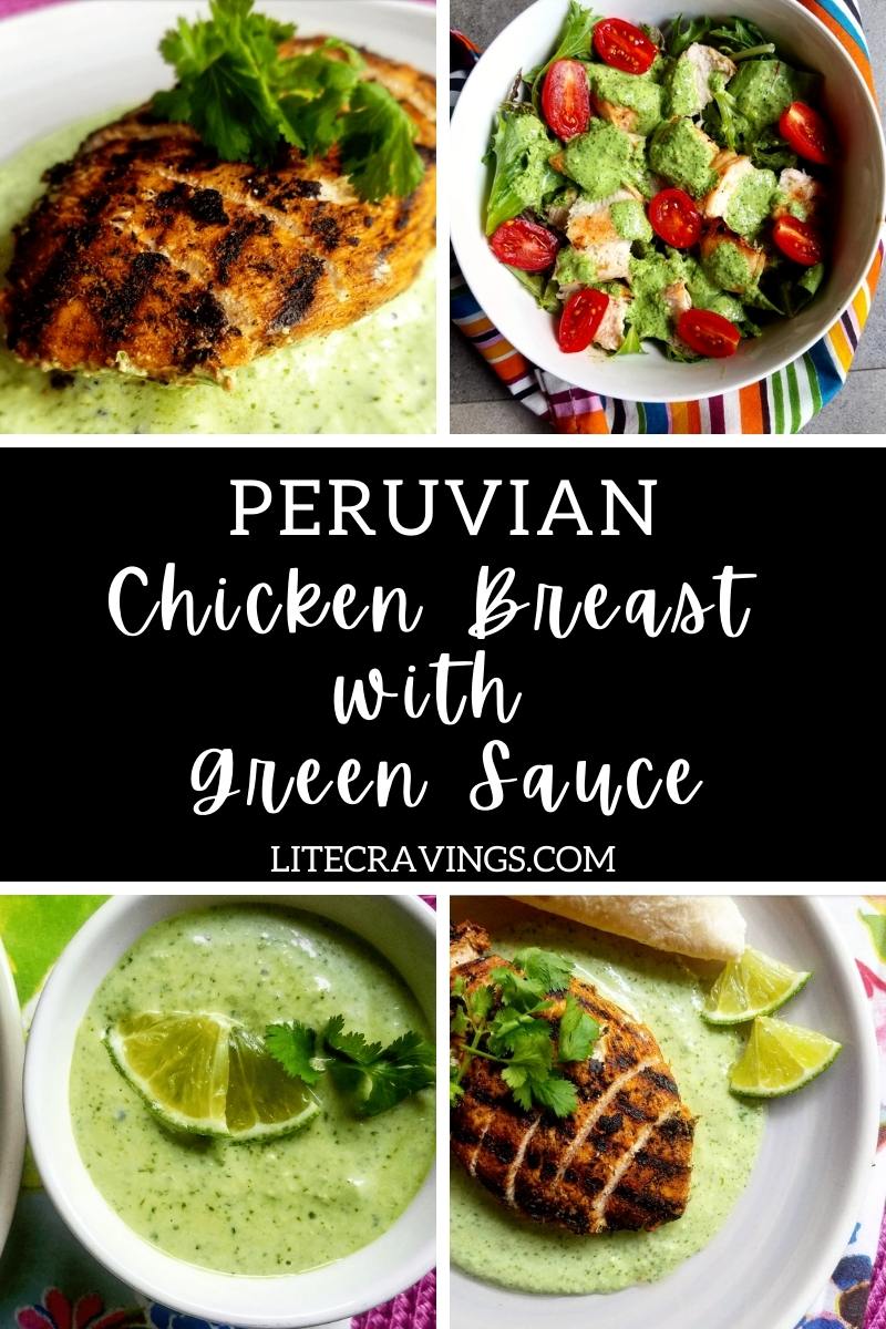 Peruvian Chicken Breast with Green Sauce | Lite Cravings | WW Recipes