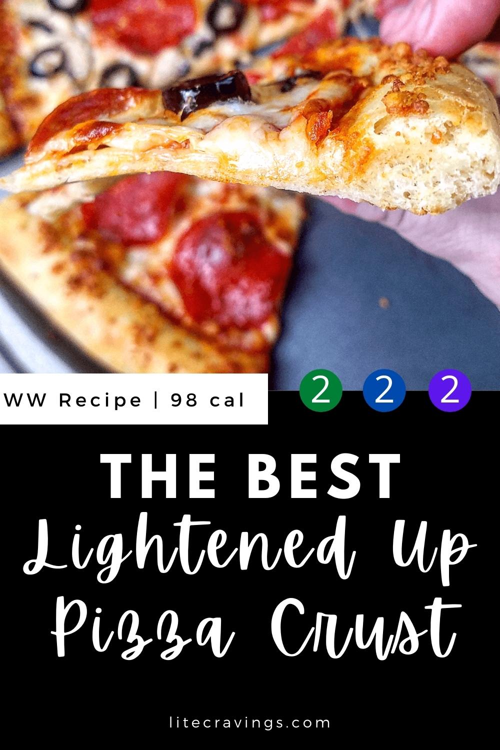 The Best Lightened-Up Pizza Crust | Lite Cravings | WW Recipes