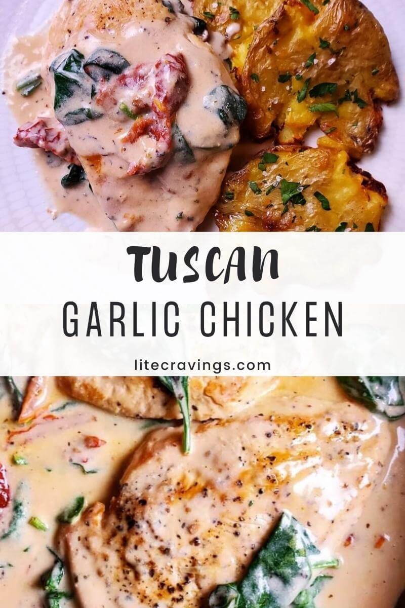 Tuscan Garlic Chicken | Lite Cravings | WW Recipes