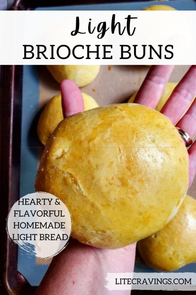 Light Brioche Buns - Lite Cravings