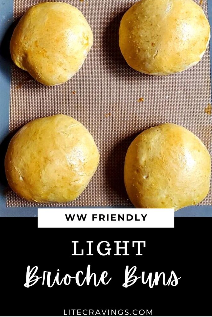 Light Brioche Buns - Lite Cravings