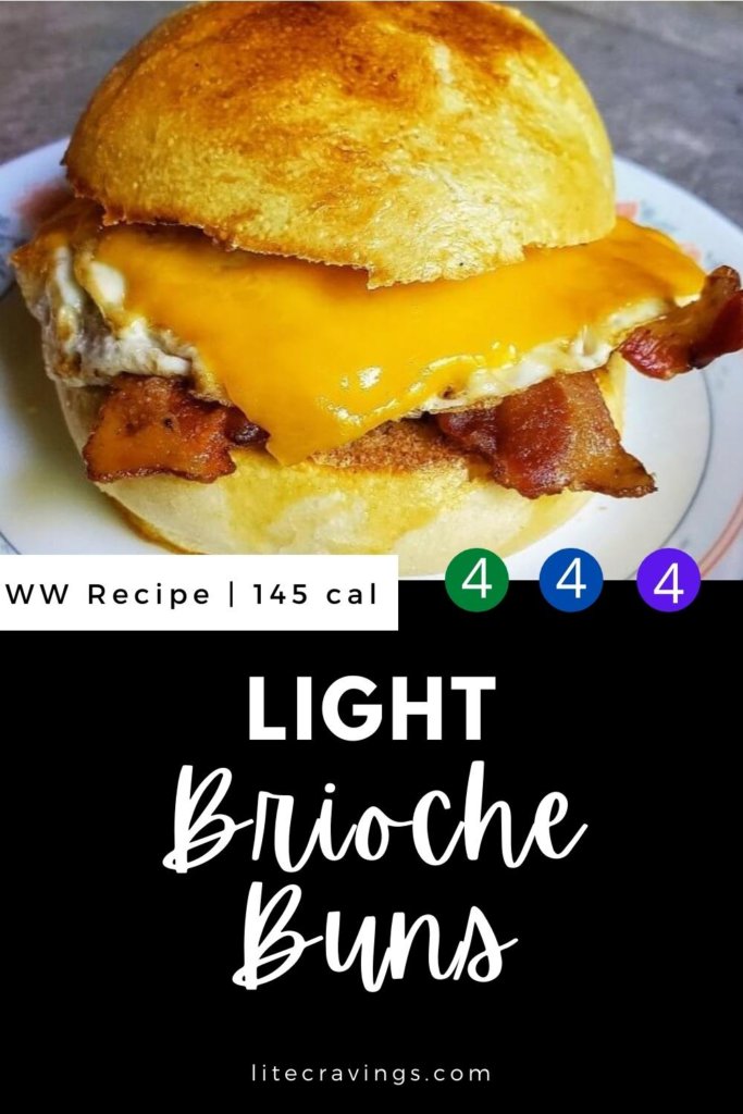 Light Brioche Buns - Lite Cravings