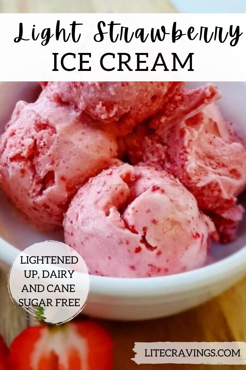 Light Strawberry Ice Cream | Lite Cravings | WW Recipes