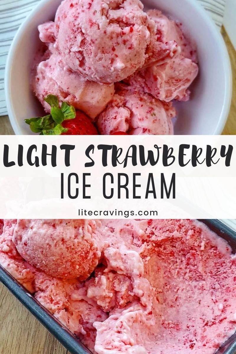 Light Strawberry Ice Cream | Lite Cravings | WW Recipes