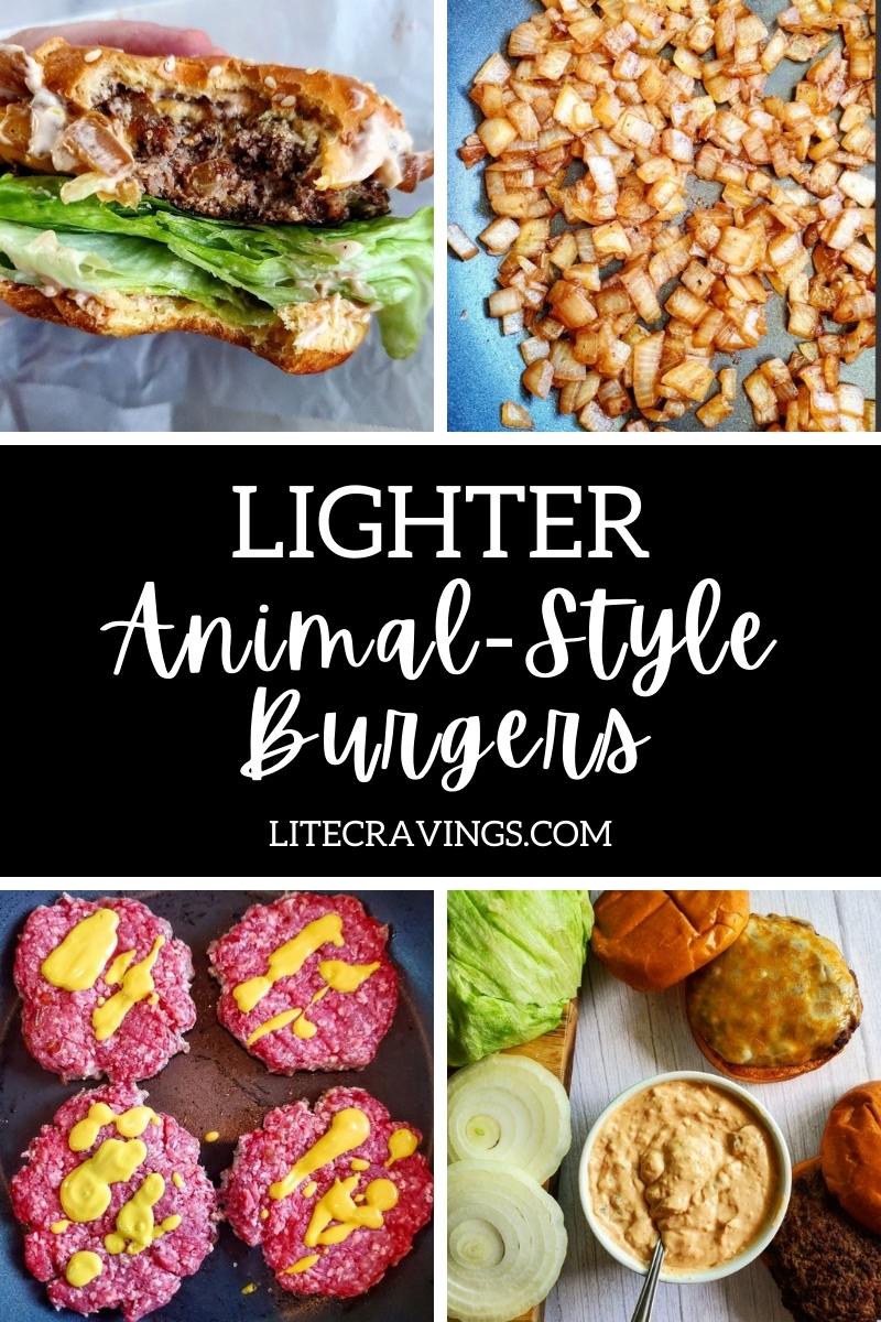 Lighter Animal-Style Burgers | Lite Cravings | WW Recipes