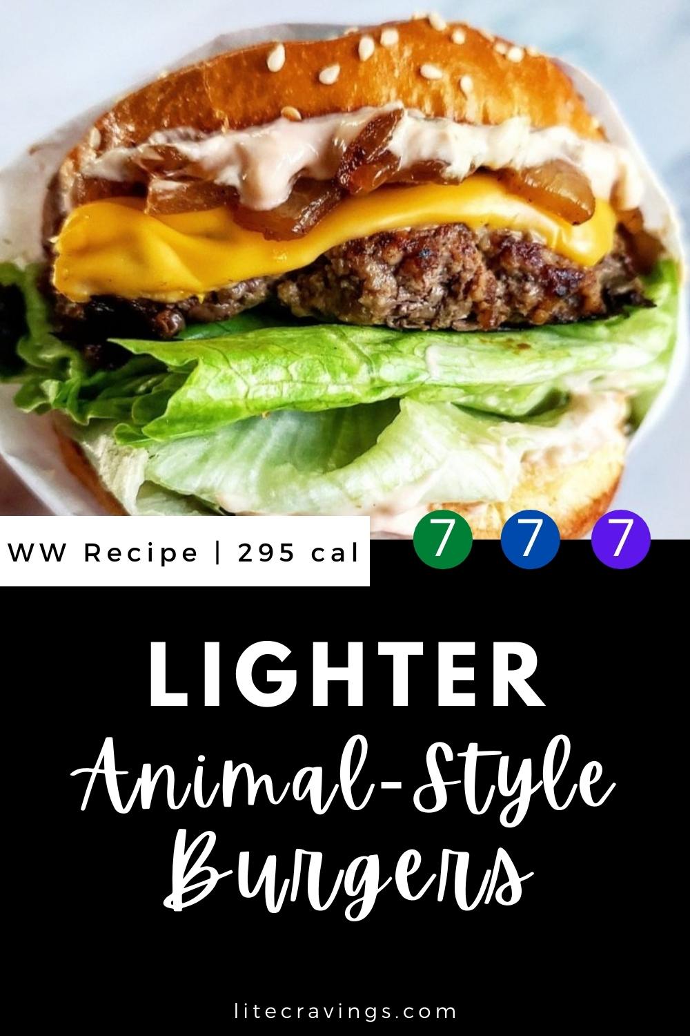 Lighter Animal-Style Burgers | Lite Cravings | WW Recipes