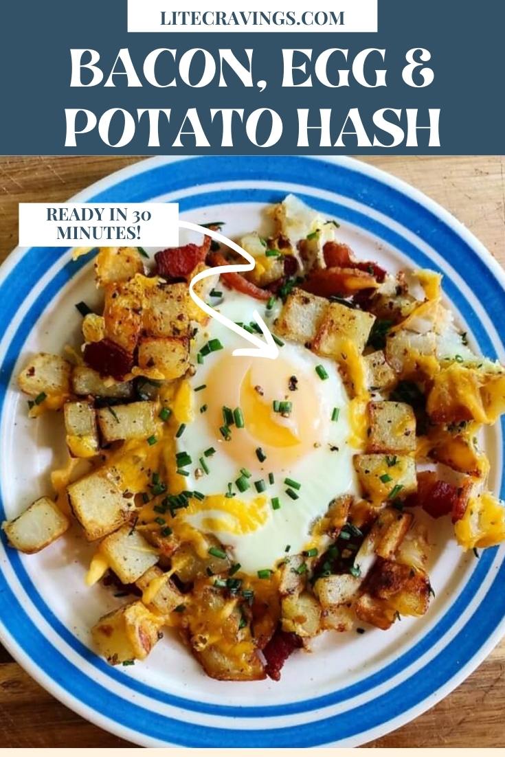 Bacon, Egg, and Potato Hash | Lite Cravings | WW Recipes