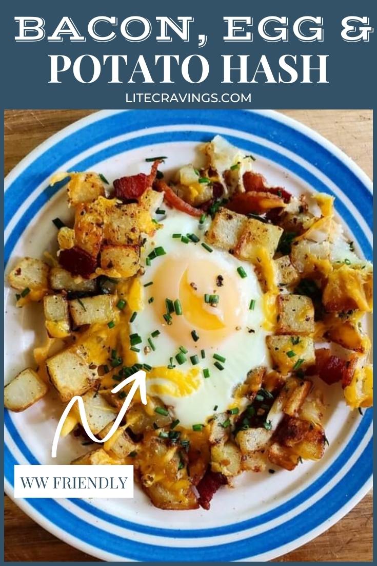 Bacon, Egg, and Potato Hash | Lite Cravings | WW Recipes