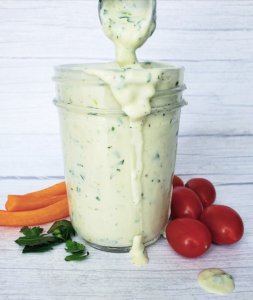 The Best Light Ranch Dressing - Lite Cravings