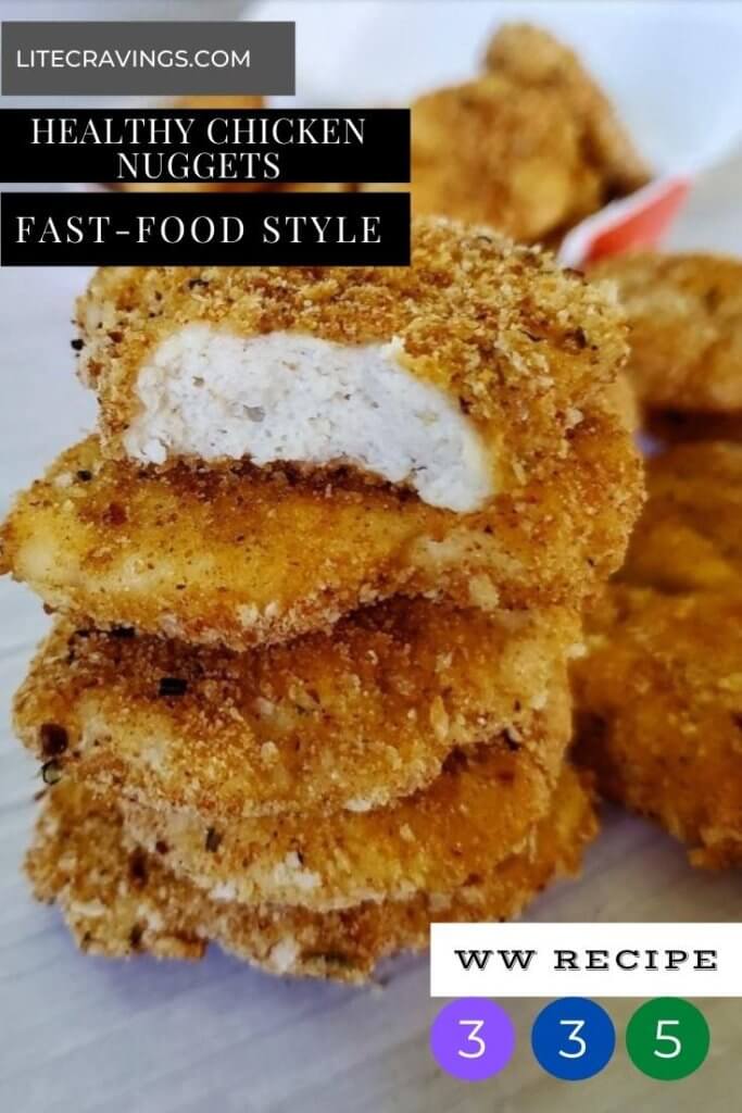 Healthy Chicken Nuggets, Fast-Food Style - Lite Cravings