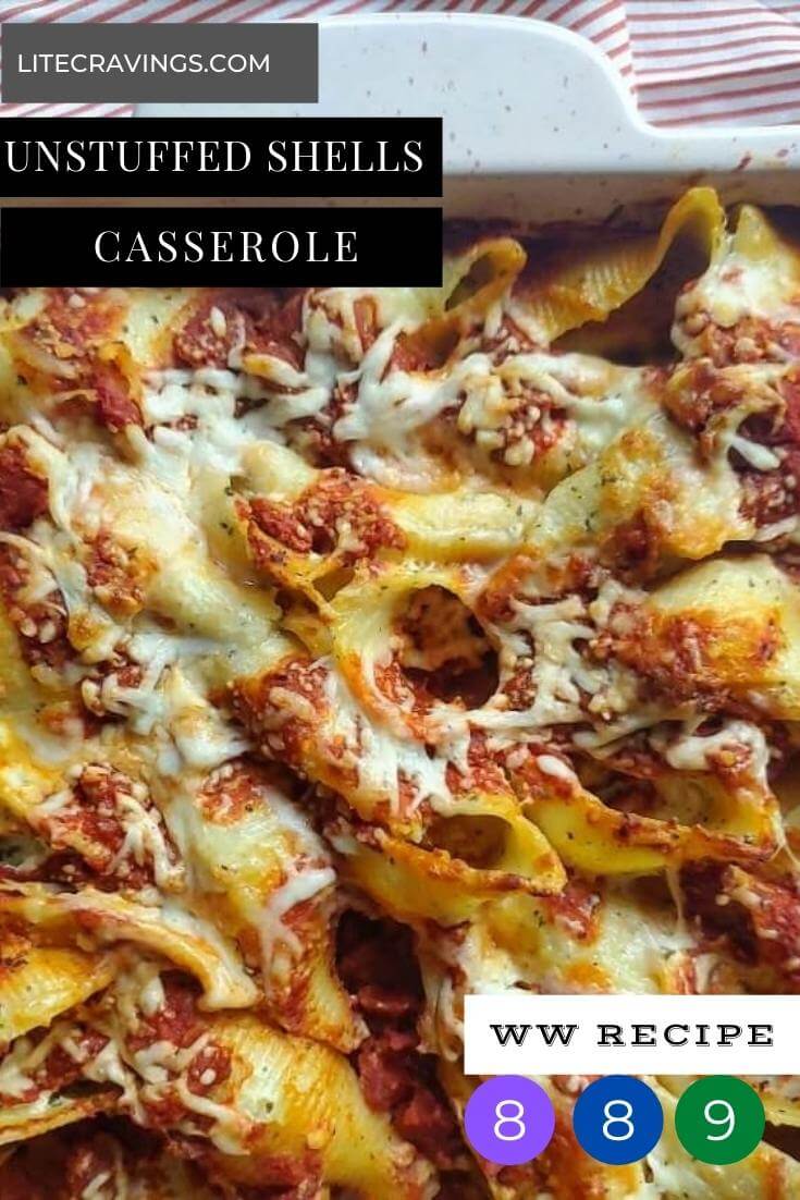 Unstuffed Shells Casserole | Lite Cravings | WW Recipes