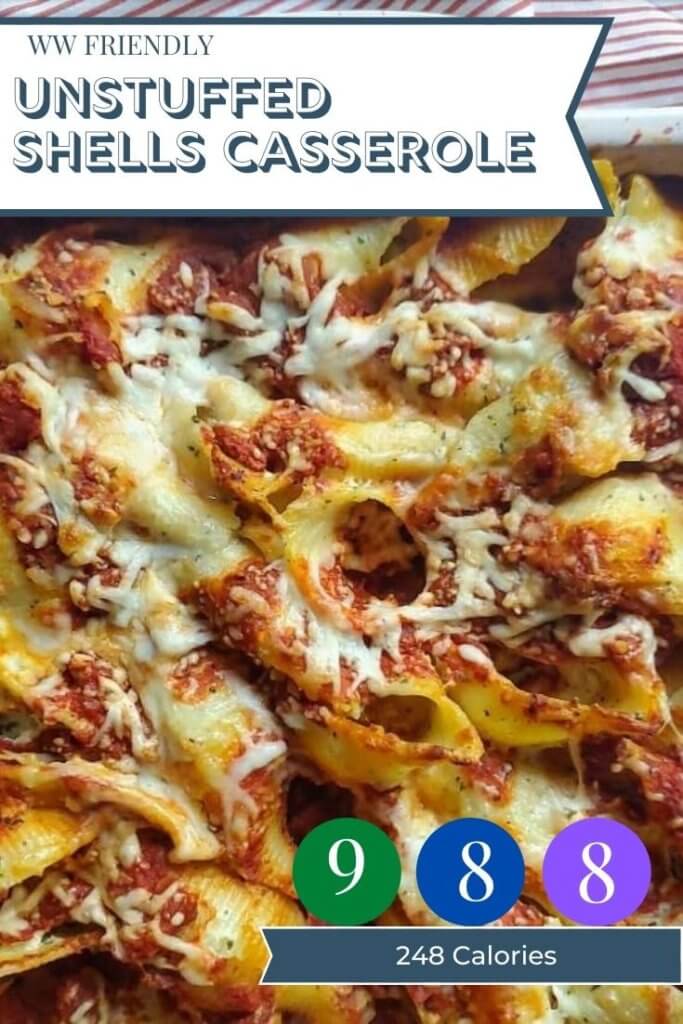 Unstuffed Shells Casserole | Lite Cravings | WW Recipes