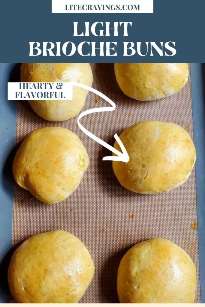 Light Brioche Buns - Lite Cravings