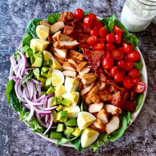 Skinny Cobb Salad - Lite Cravings