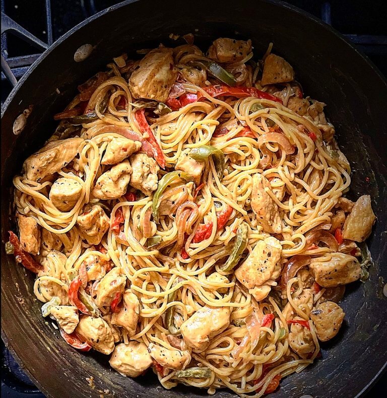 Chicken Scampi Pasta - Lite Cravings