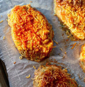 Mini BBQ Cheddar Meatloaves - Lite Cravings